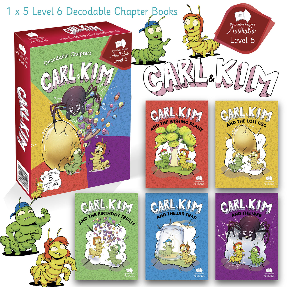 Carl and Kim Decodable Chapters Level 6 - Individual Set – Decodable ...