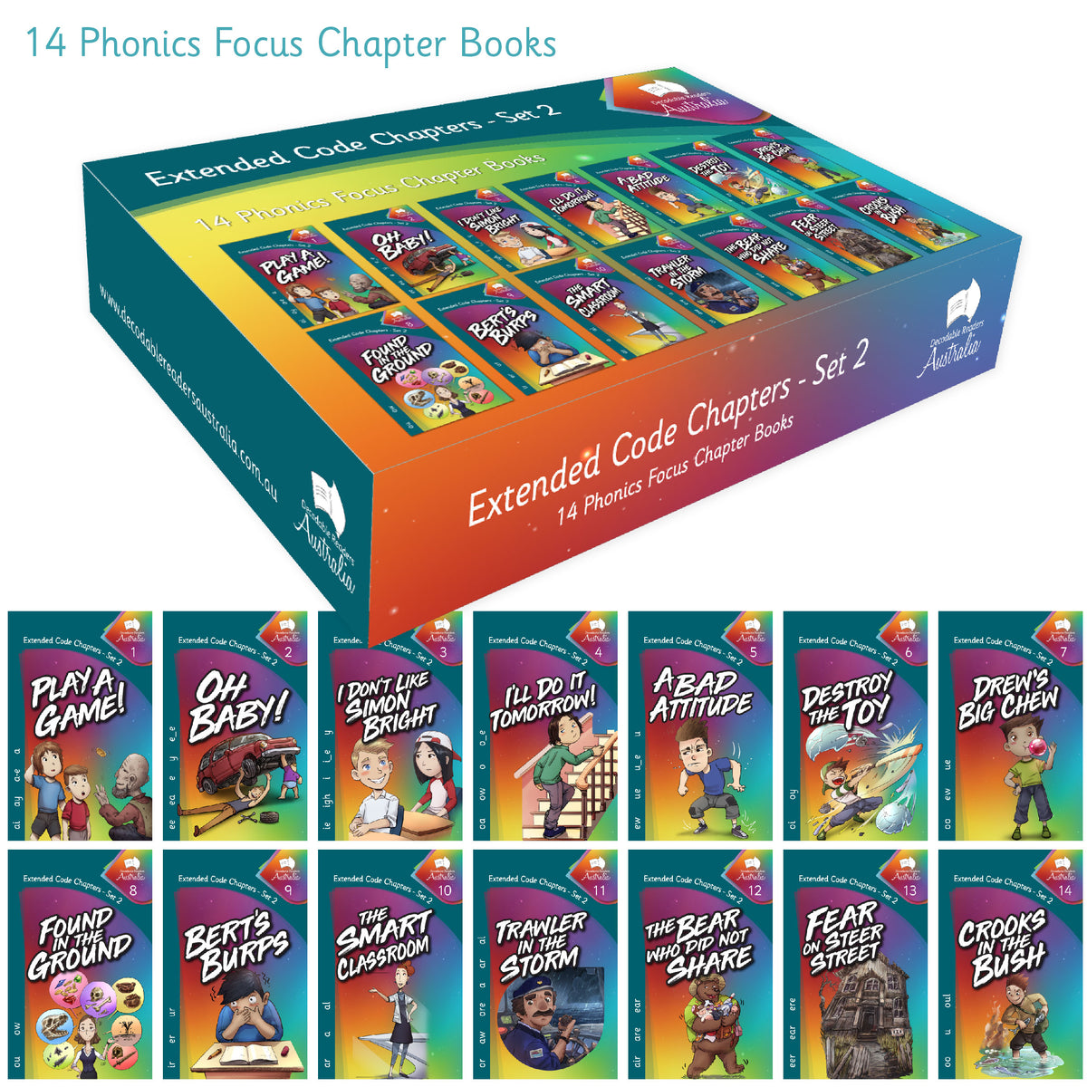 Extended Code Chapter Series Set 2- Individual Set (14 books ...