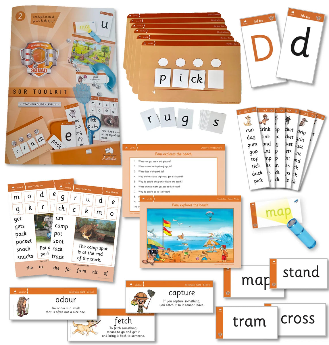 TOP UP KIT - SOR Toolkit (Sounds Of Reading) Level 1 - 8 - Classroom K ...