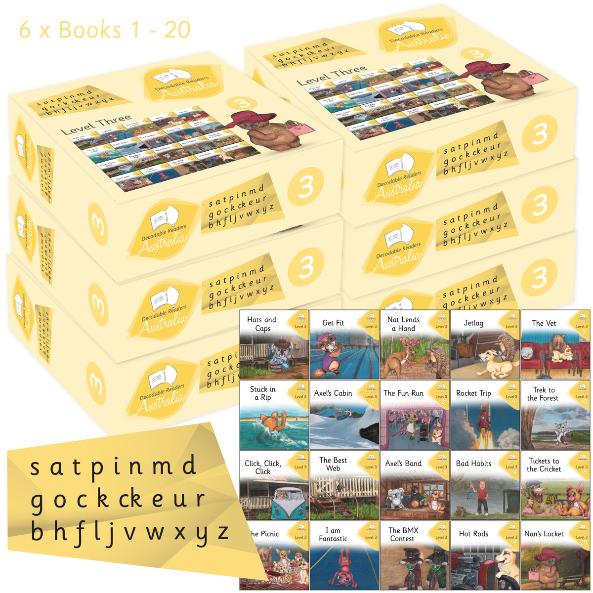 Main Fiction Level 3 - Classroom Guided Reading Set (6 sets ...