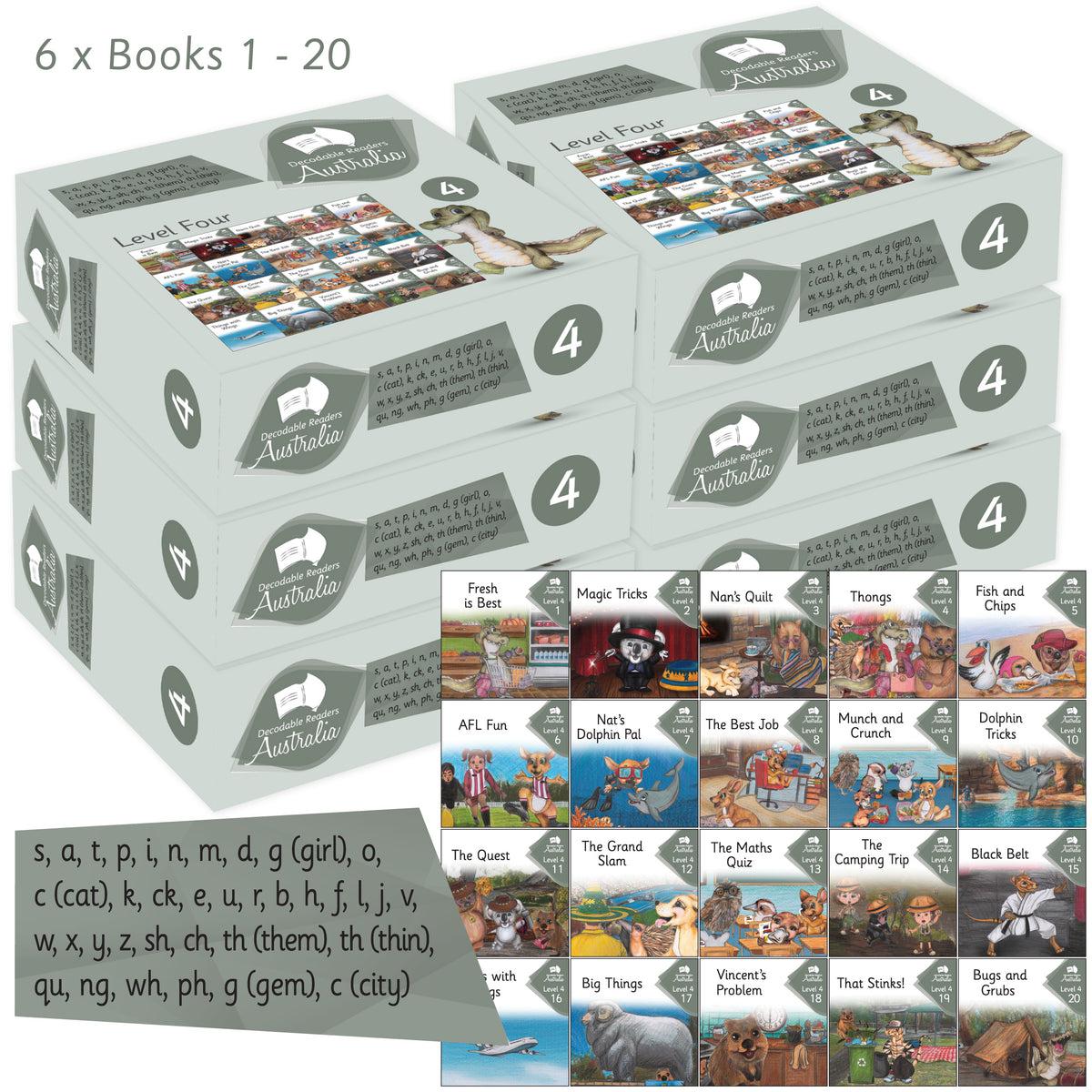 Main Fiction Level 4 - Classroom Guided Reading Set (6 sets ...