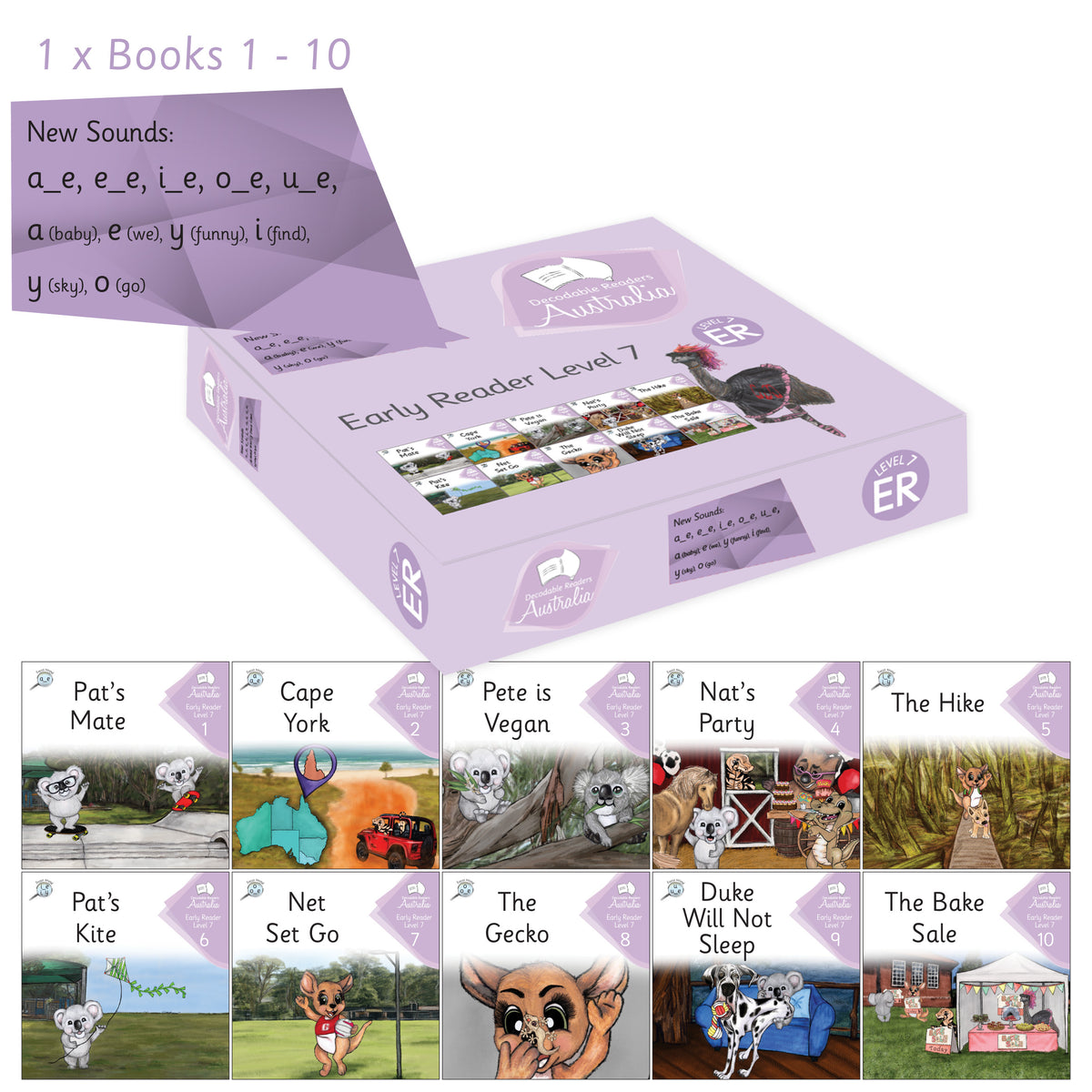 Early Readers Fiction Level 7 - Individual Set – Decodable Readers ...