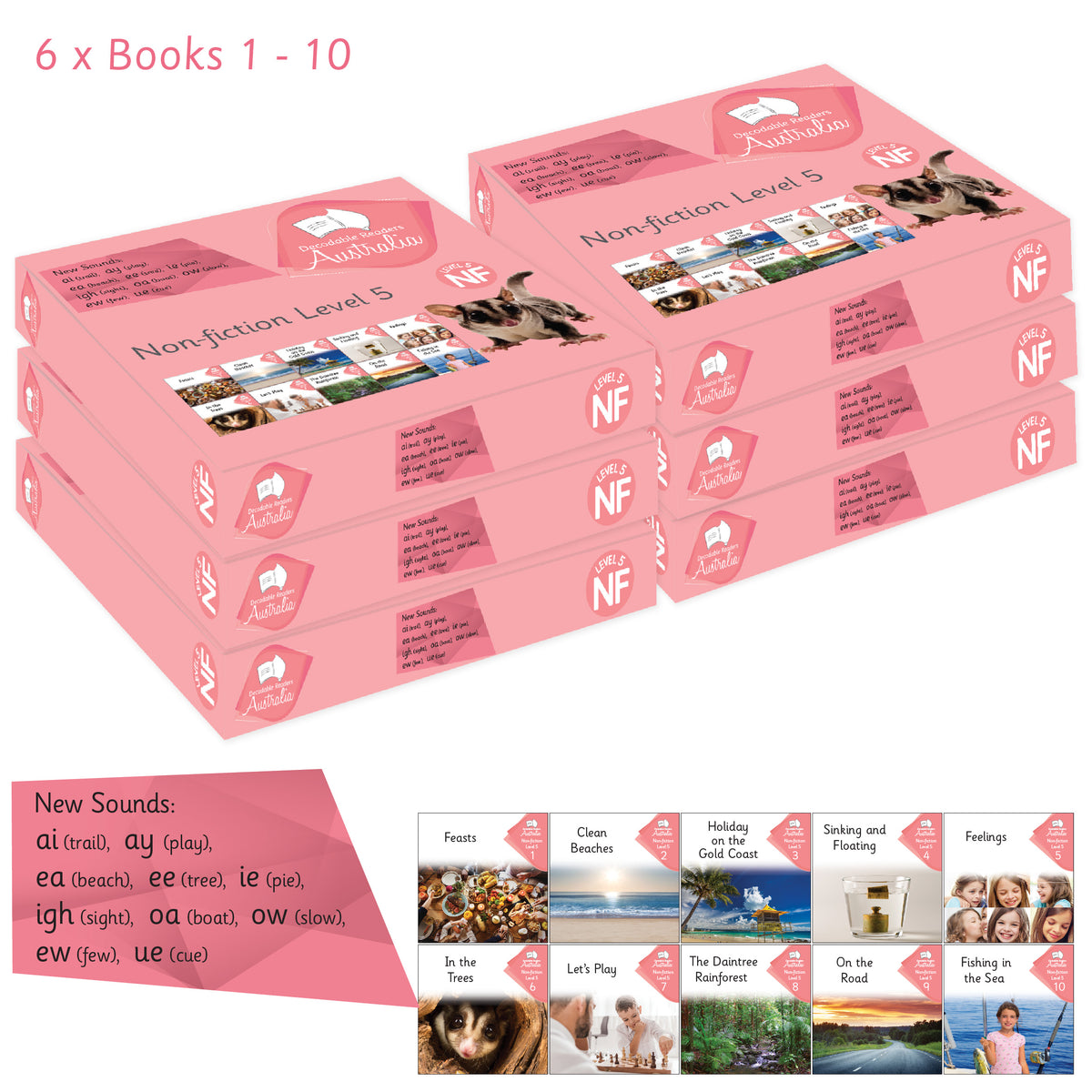 Nonfiction Level 5 Classroom Guided Reading Set 6 Sets Decodable nonfiction-level-5-classroom-guided-reading-set-6-sets-decodable