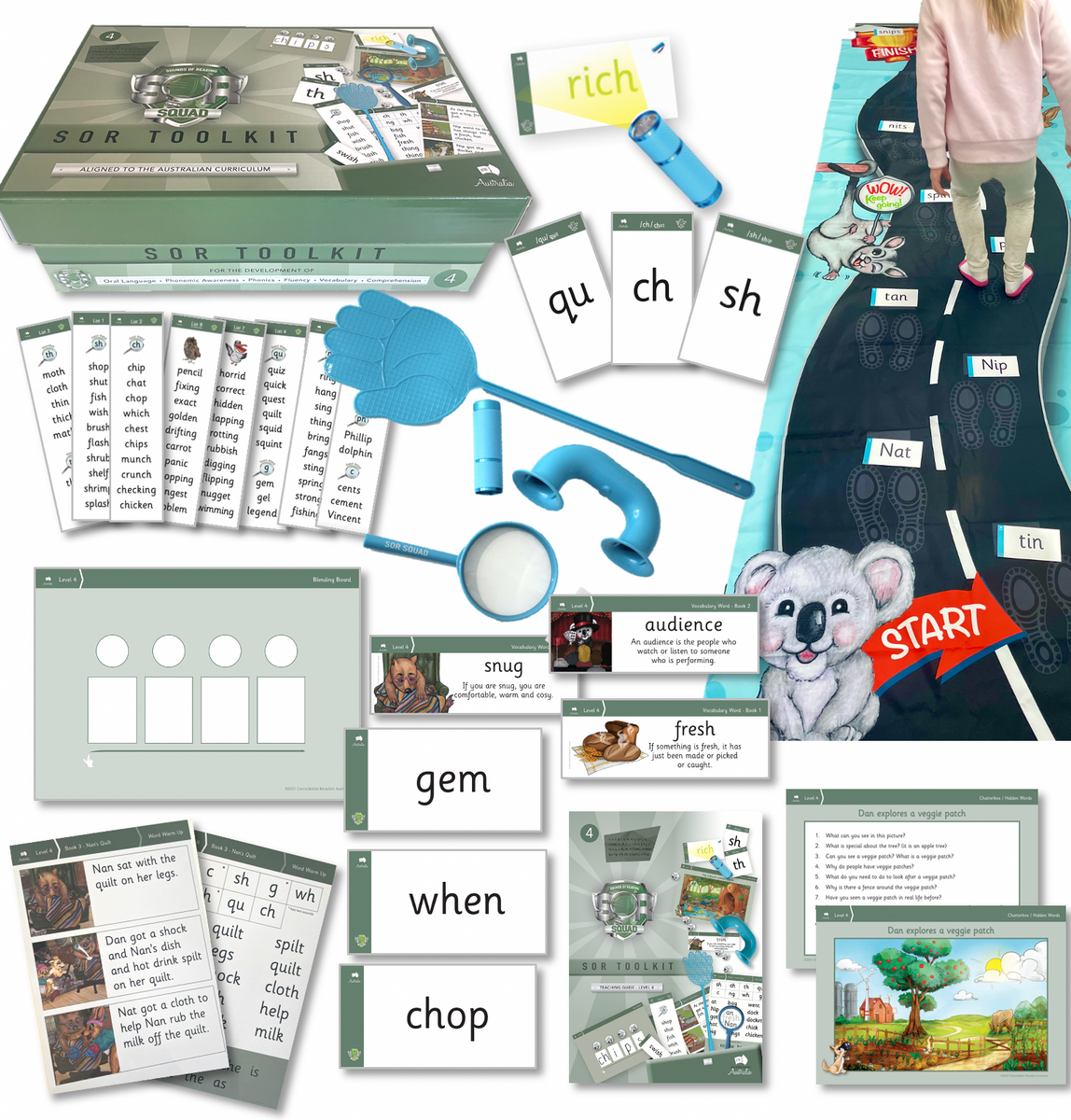 SOR Toolkit (Sounds Of Reading) Level 4 - Parent/Tutor Kit – Decodable ...