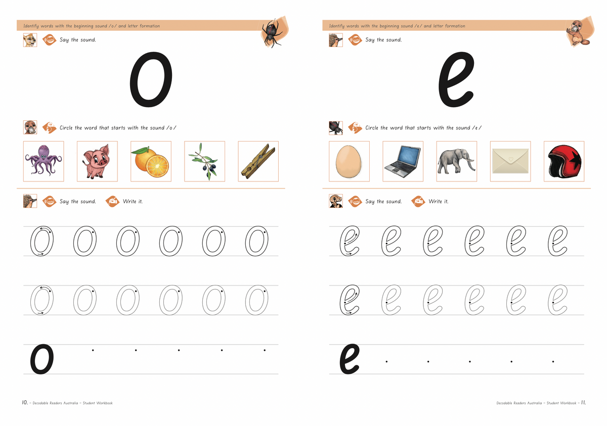 Phonics Workbook Level 2 - Classroom Pack (25) – Decodable Readers ...