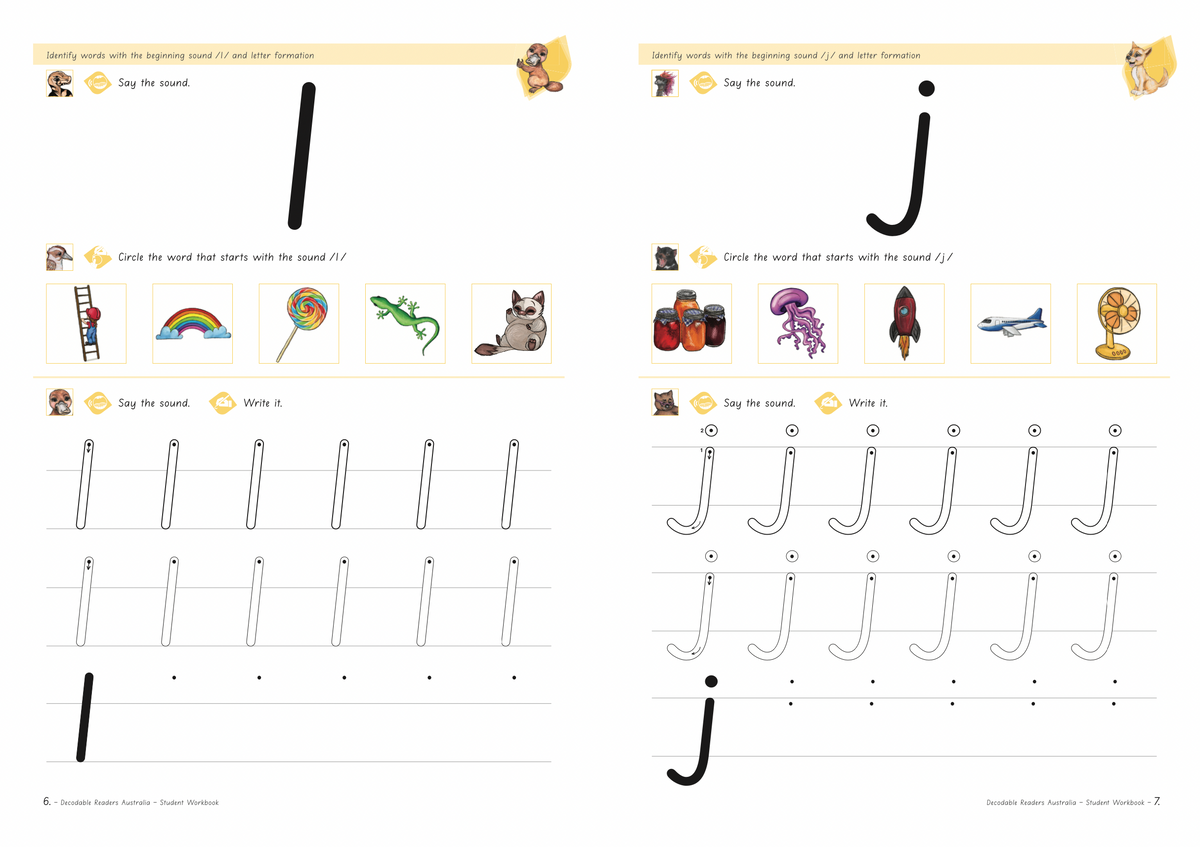 Phonics Workbook Level 3 – Decodable Readers Australia