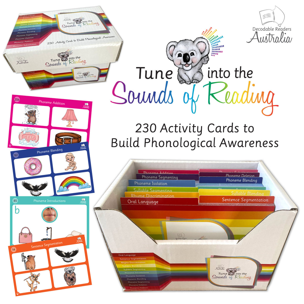 Tune Into The Sounds of Reading - Box Set – Decodable Readers Australia