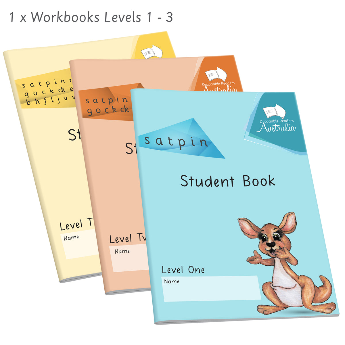Phonics Workbook Level 1-3 - Individual Pack – Decodable Readers Australia