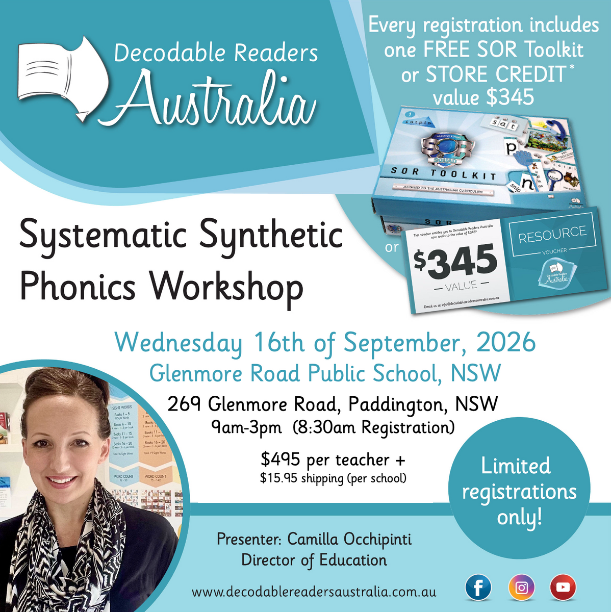 Systematic Synthetic Phonics Workshop - Paddington, NSW, Wednesday the ...