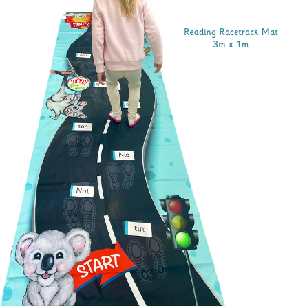 Reading Racetrack Mat - SOR Toolkit Component – Decodable Readers Australia