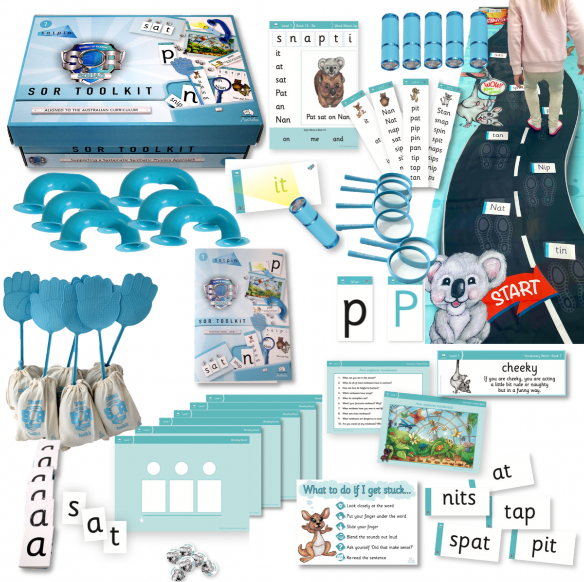 SOR Toolkit (Sounds Of Reading) Level 1 - Classroom Kit – Decodable ...