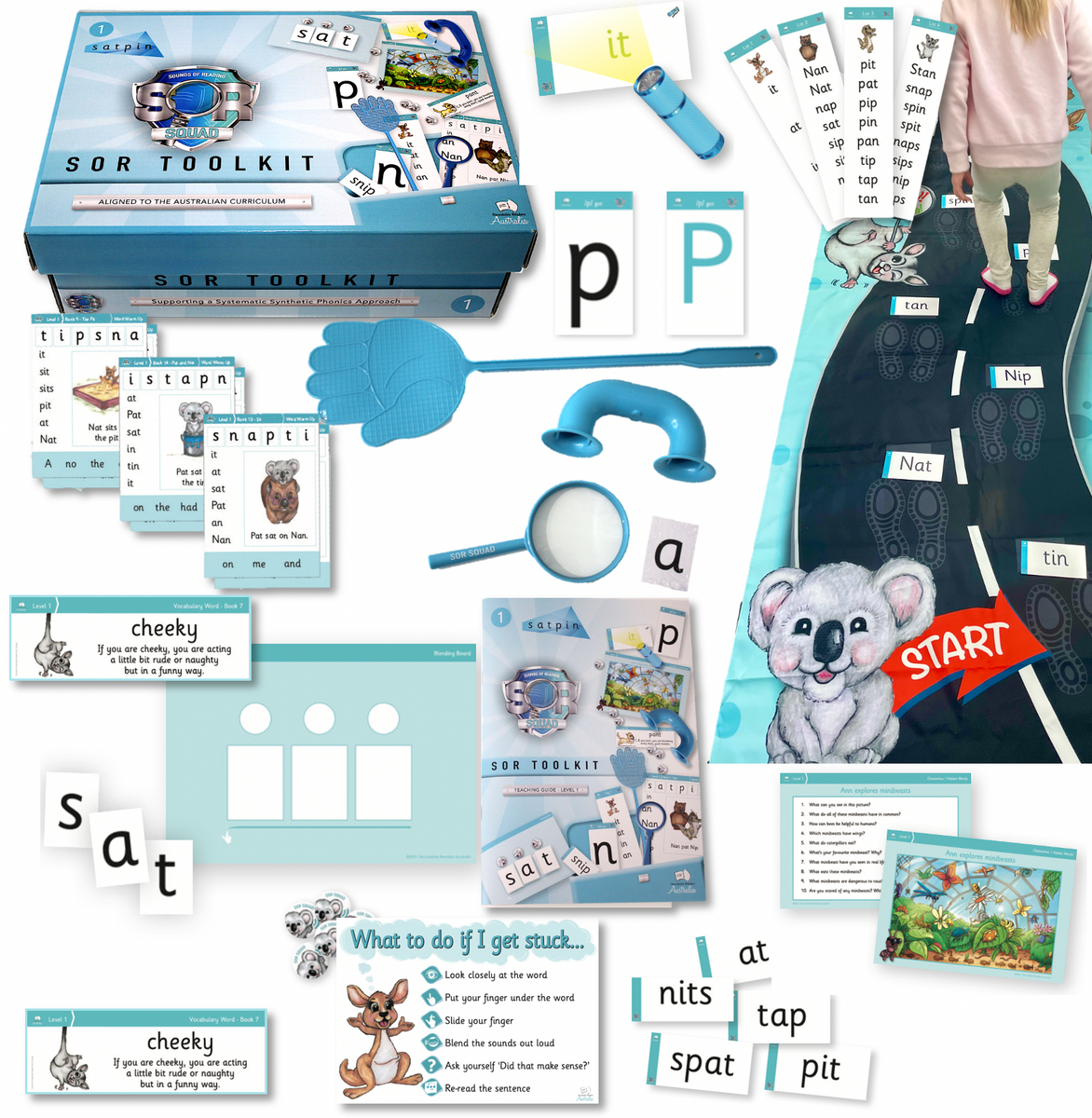 SOR Toolkit (Sounds Of Reading) Level 1 - Parent/Tutor Kit – Decodable ...