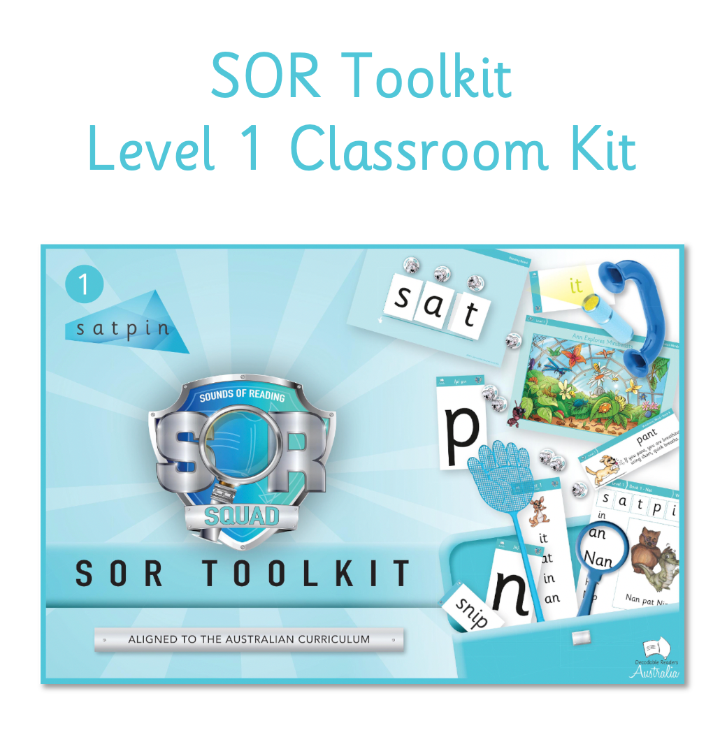 SOR Toolkit (Sounds Of Reading) Level 1 - Classroom Kit – Decodable ...