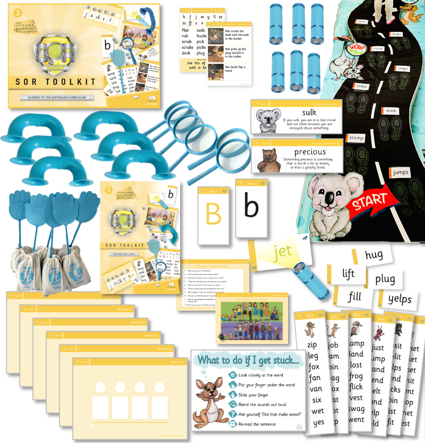 SOR ToolKit (Sounds Of Reading) Level 3 - Classroom Kit – Decodable ...